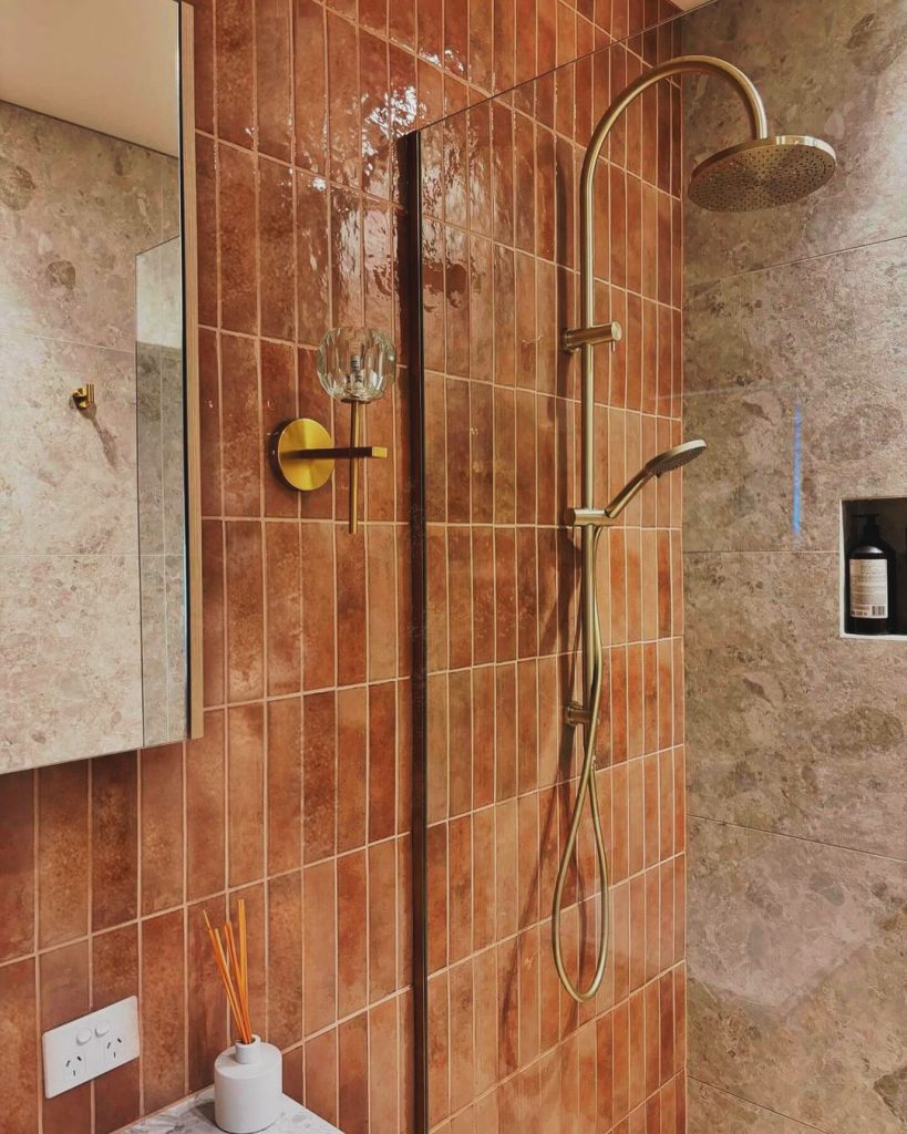 Brunei Cotto Metro Tiles Gloss Bumpy High Gloss 6.5x25cm - Top Ceramics