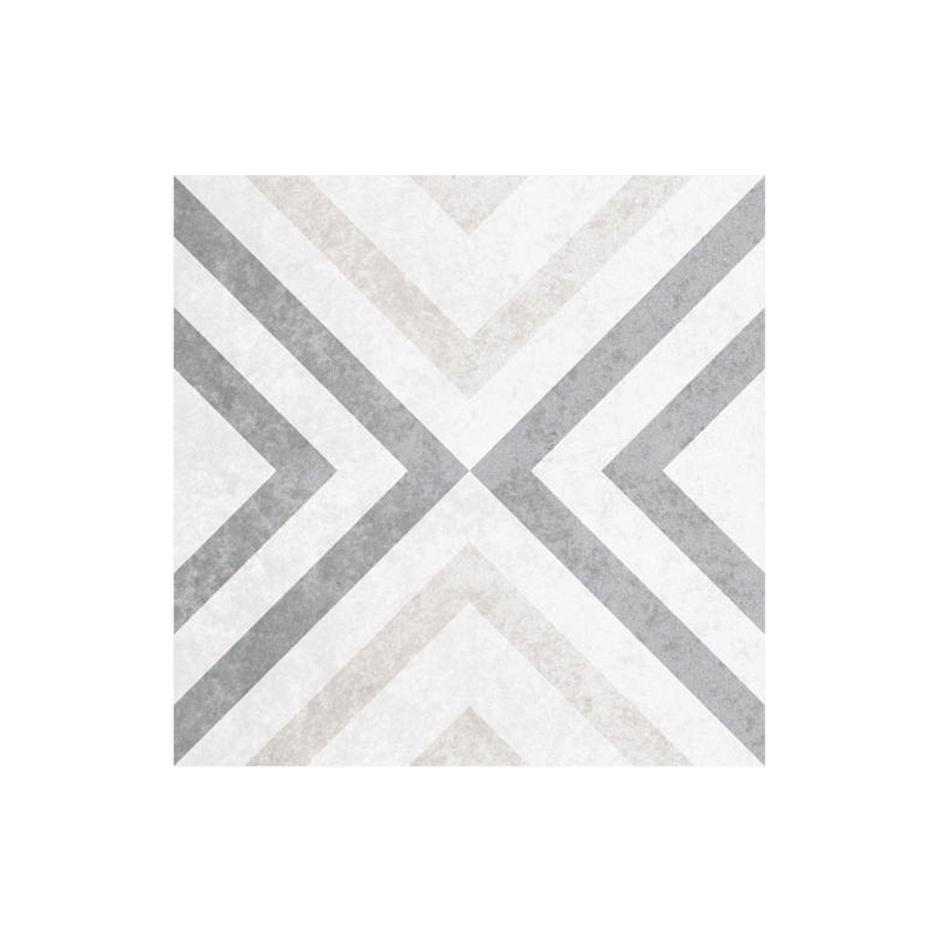 Cloudy Strap Grey Victorian Tiles Matt Wall/Floor 30x30cm - Top Ceramics