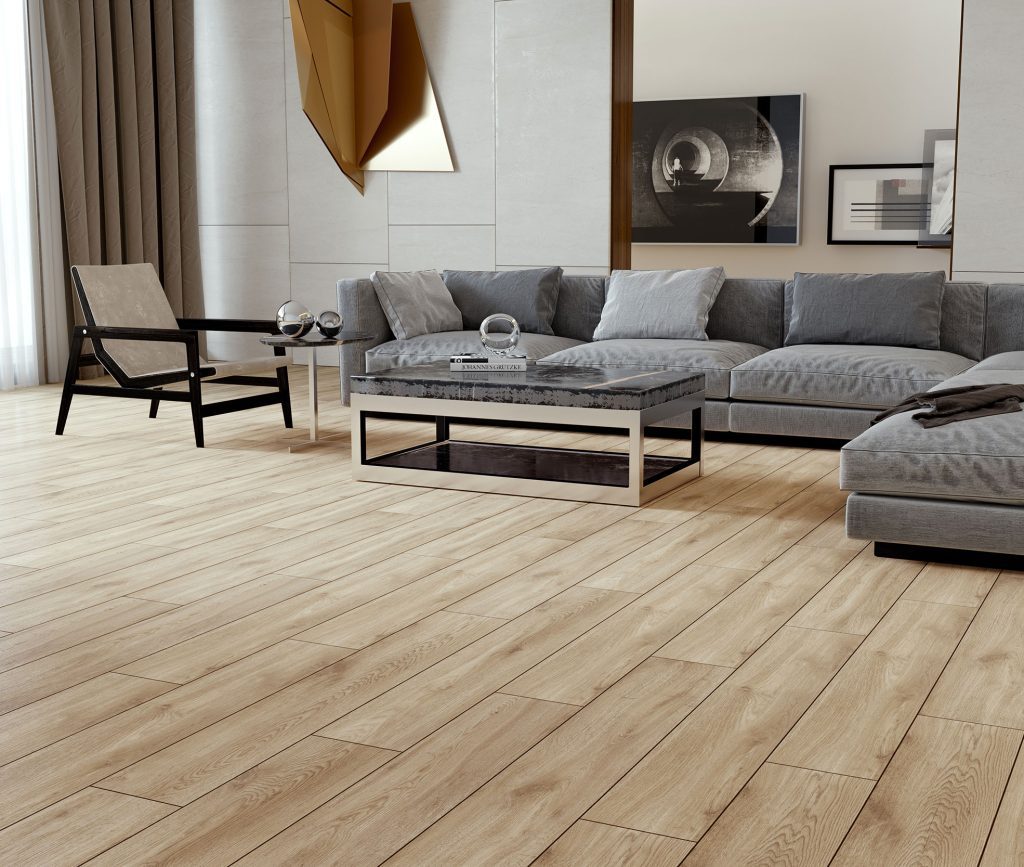 Kronewald Dark Beige Wood Effect Tiles Wall Floor 119.8x19.8cm - Top ...